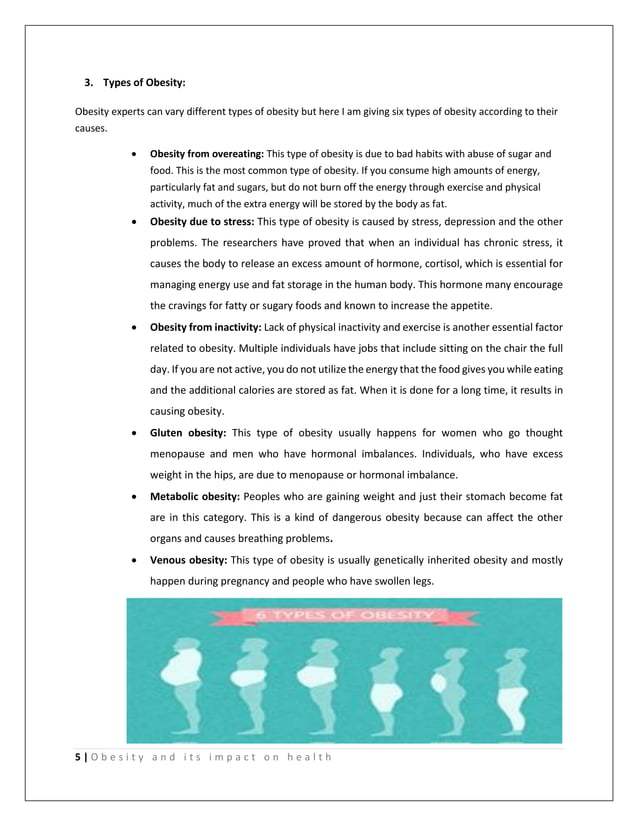 Obesity and its impact on health | PDF