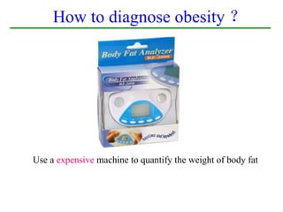 Obesity and nutrition | PPT
