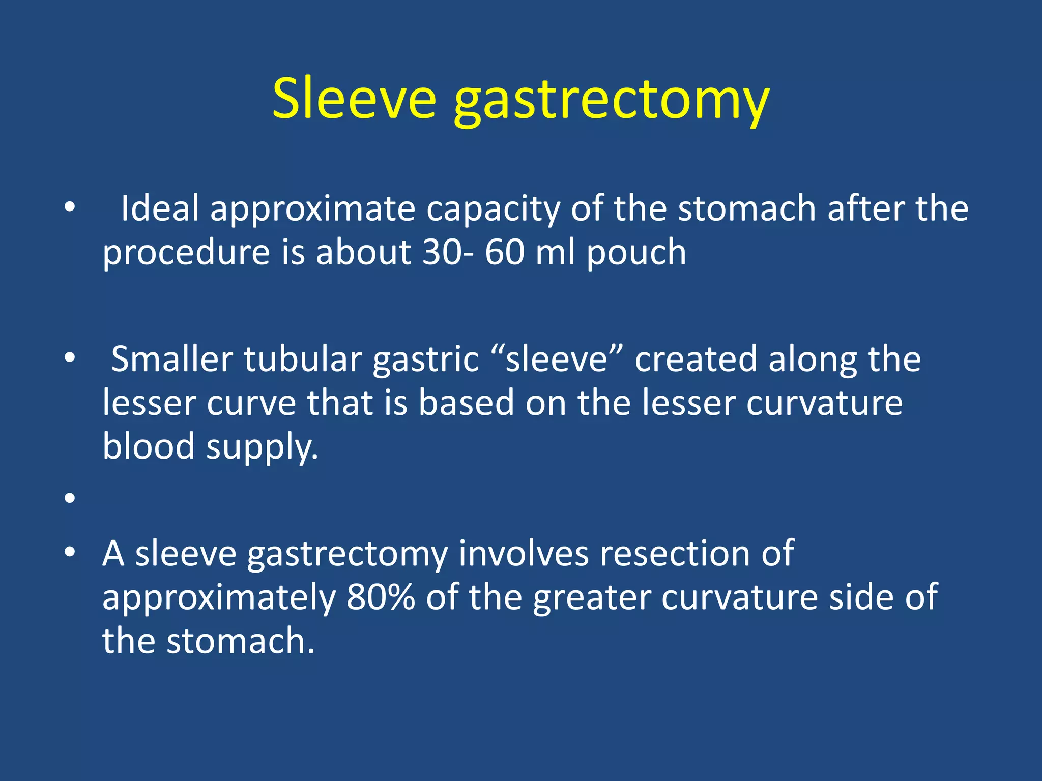 Obesity and principles of metabolic surgery | PPTX