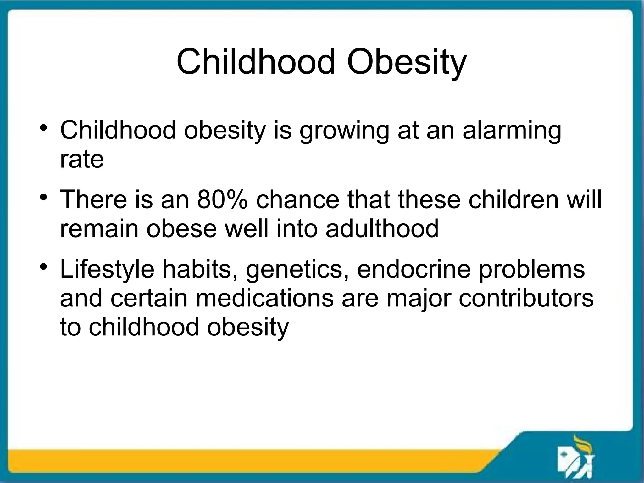 Obesity & Your Child | PPT