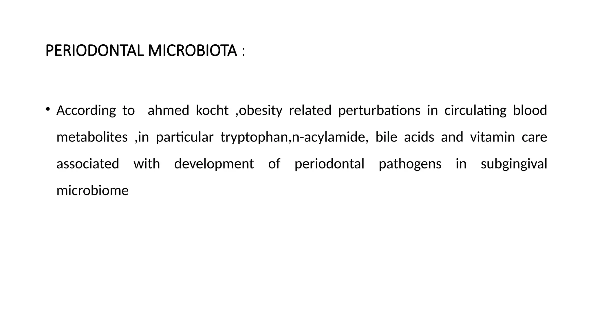 OBESITY ,BONE LOSS AND PERIODONTITIS –THE.pptx