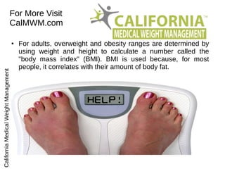 Obesity decoded by California Medical Weight Management | calmwm.com