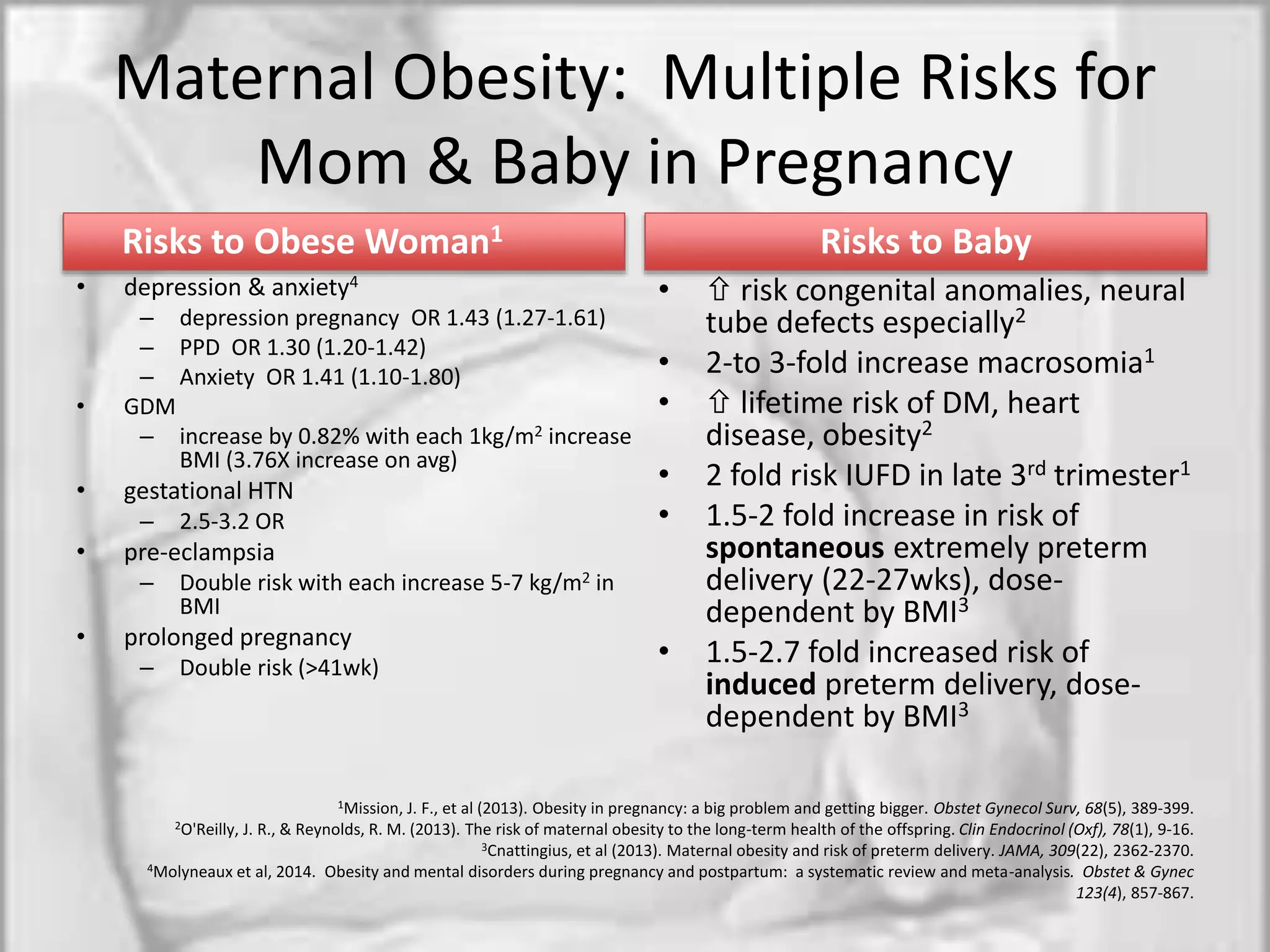 Obesity in Pregnancy | PPTX