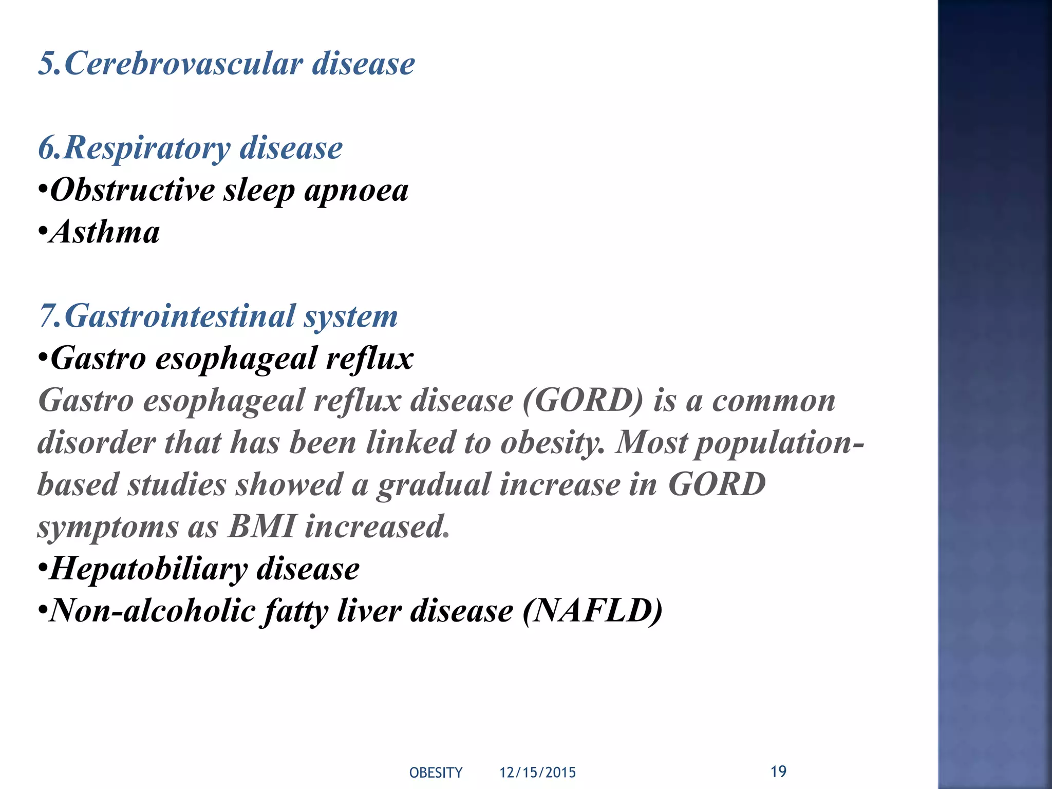 Obesity and its pathophysiology | PPTX