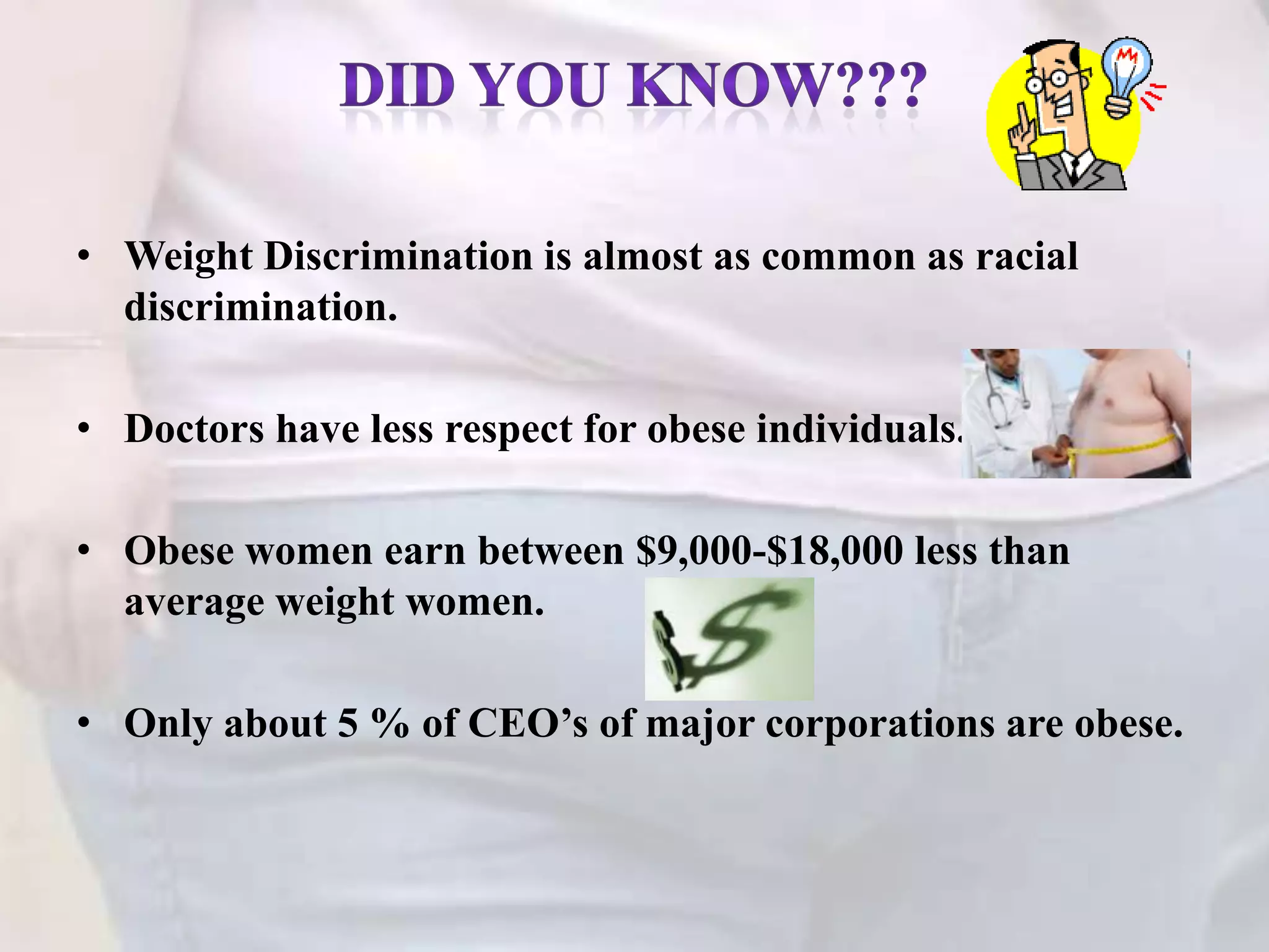 Obesity and Discrimination | PPTX | Debated Sensitive Social Issues ...