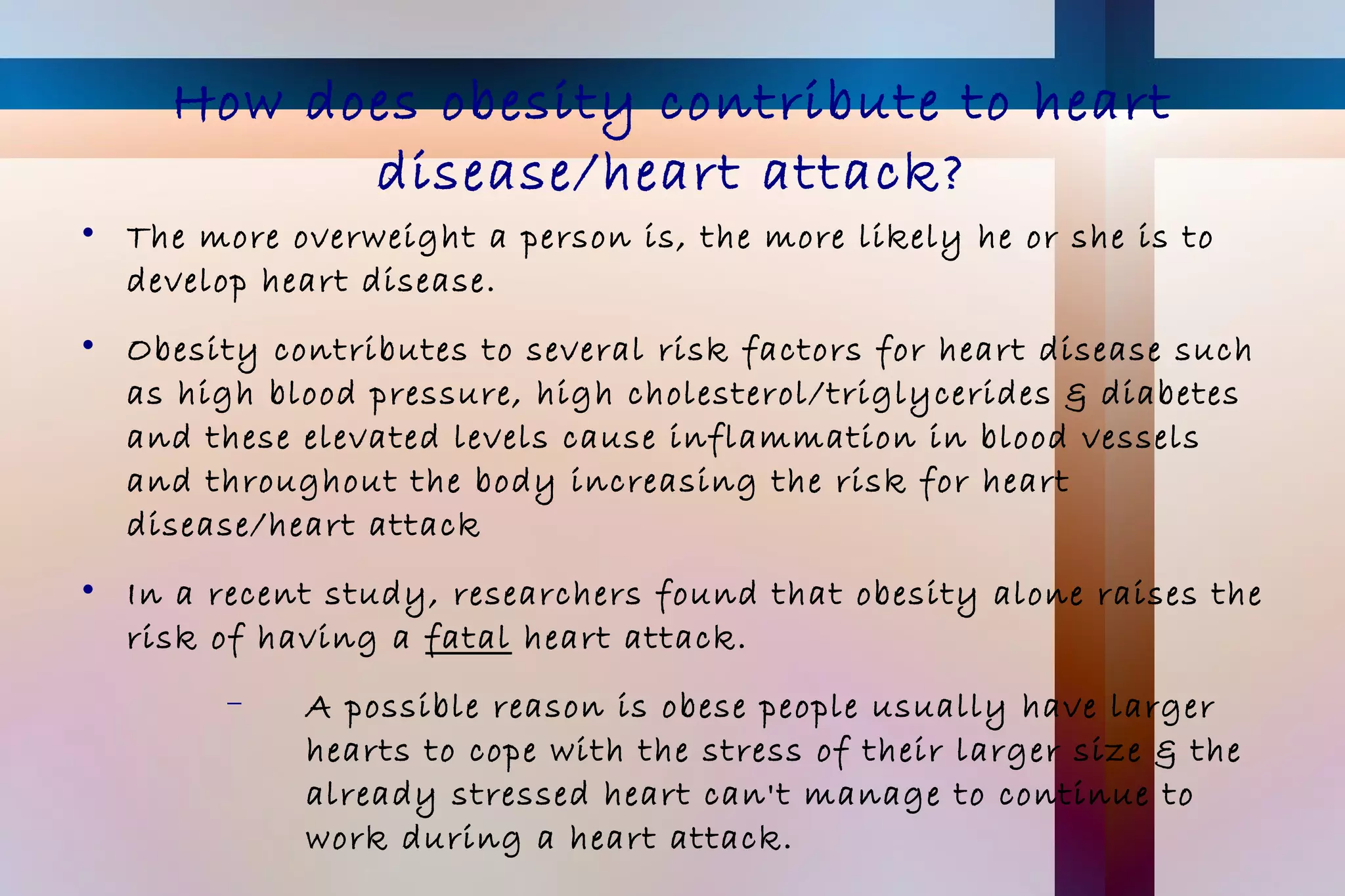 Obesity & Heart Disease | PPT