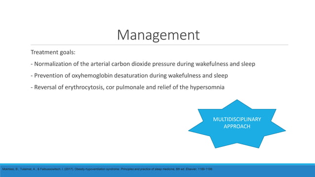 Obesity Hypoventilation Syndrome | PPTX | Lung and Respiratory Health ...