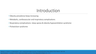 Obesity Hypoventilation Syndrome | PPTX