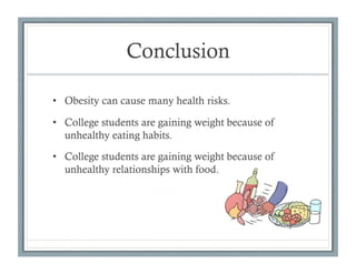 Obesity incollege2 | PDF