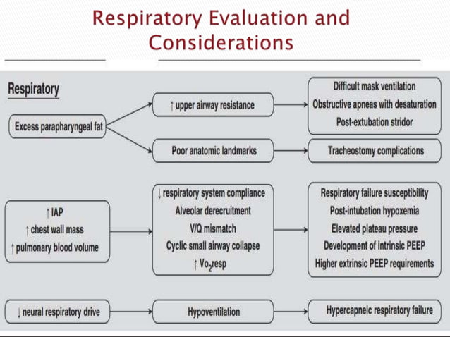 Obesity in icu | PPTX | Lung and Respiratory Health | Diseases and ...