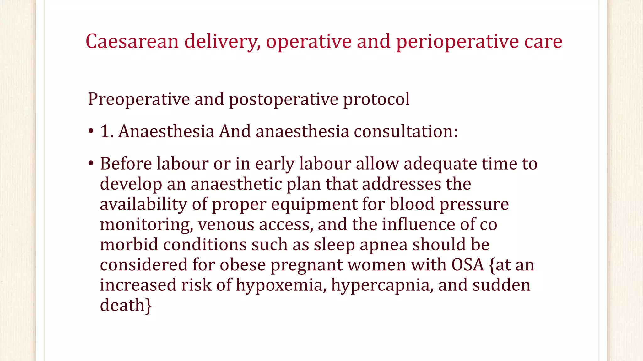 Obesity in pregnancy | PPTX