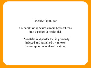 Obesity Management | PPT