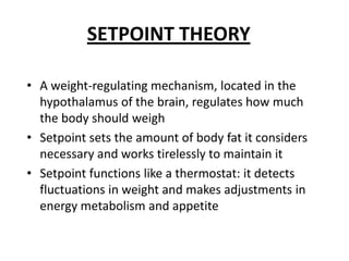 Obesity management | PPTX