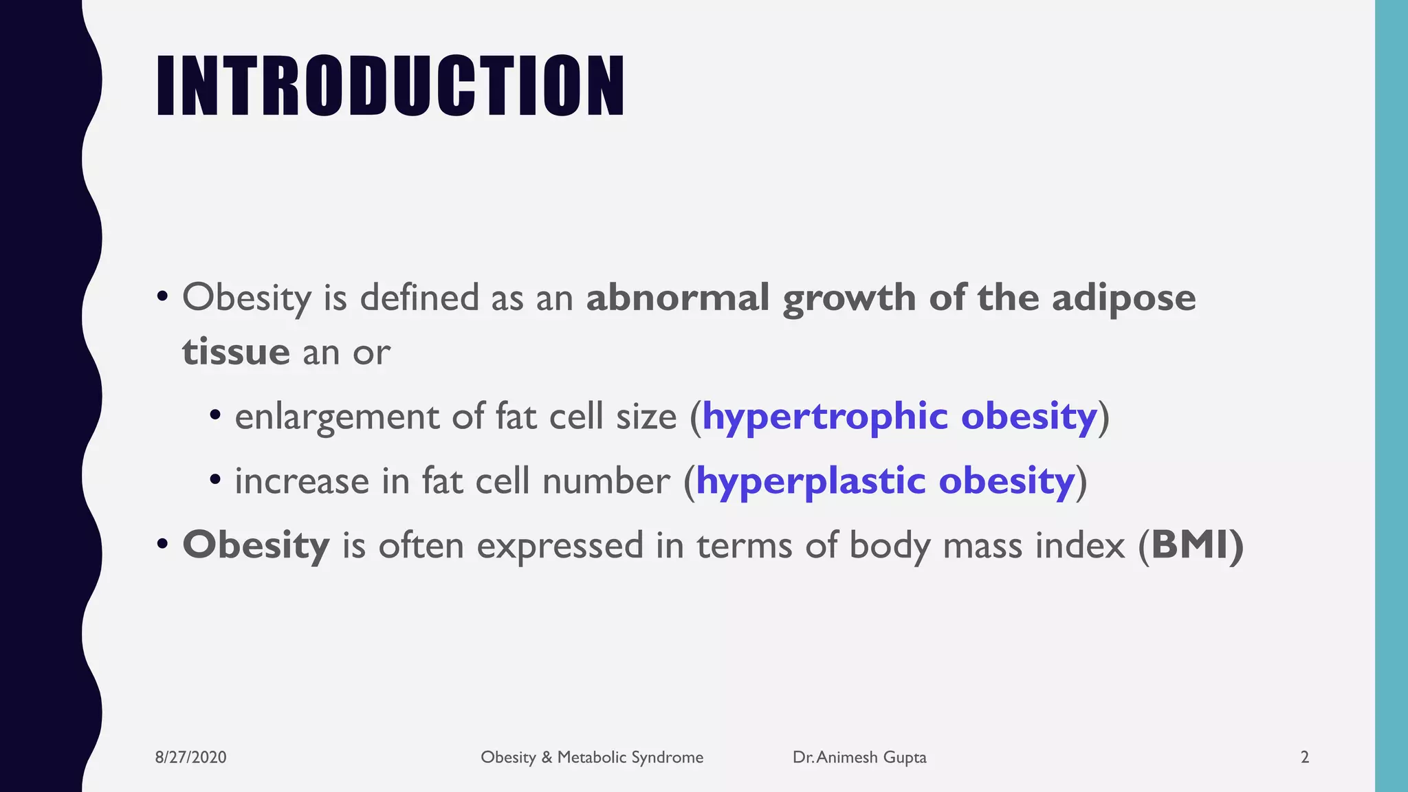 Obesity & Metabolic syndrome | PDF