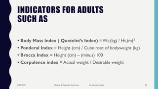Obesity & Metabolic syndrome | PDF
