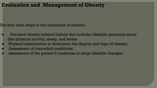OBESITY PPT. and its complications with clinical approach | PDF