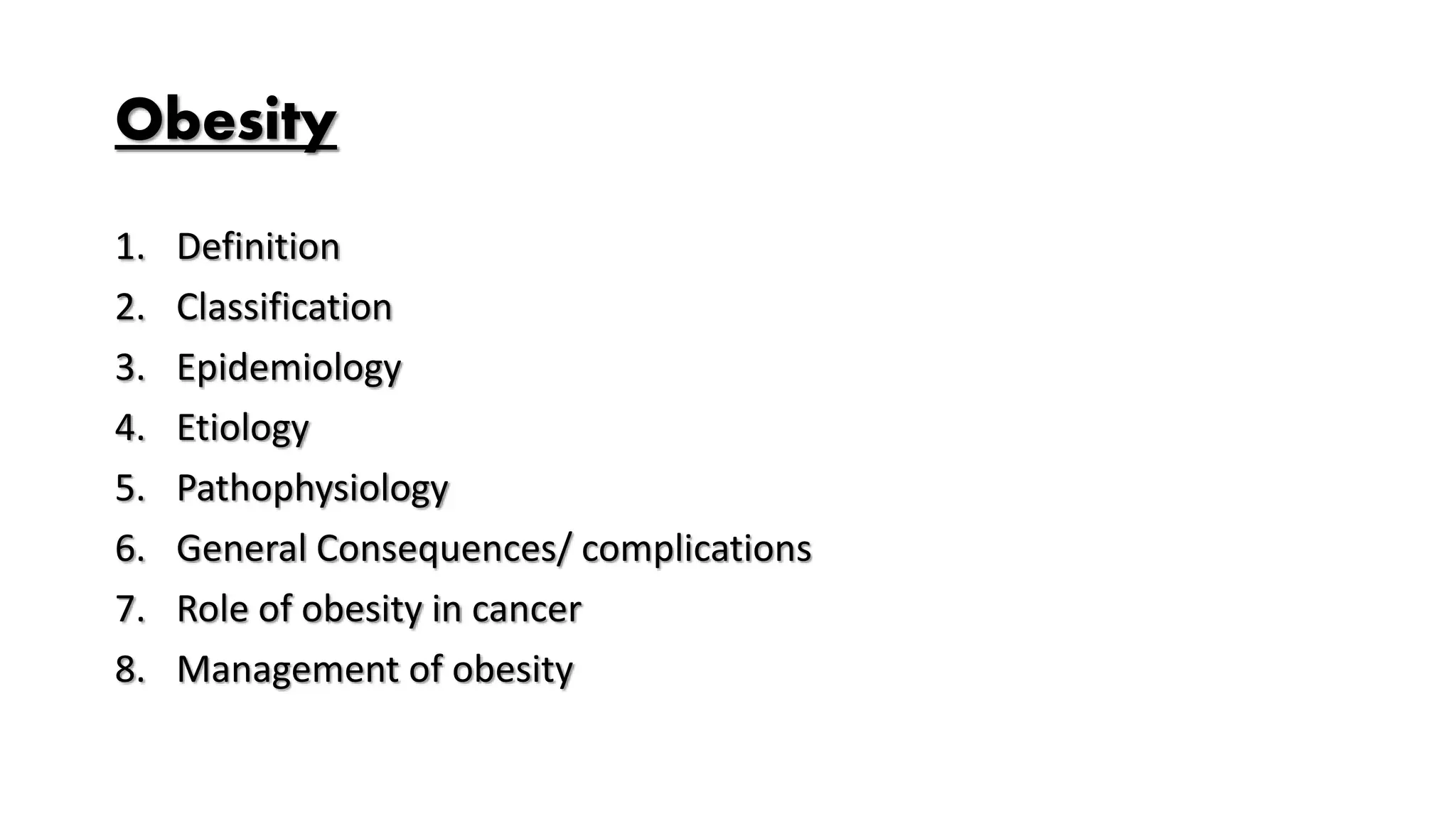 Obesity Pathology | PPTX