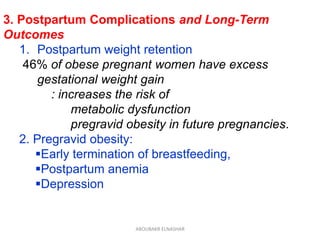 Obesity in pregnancy | PPSX