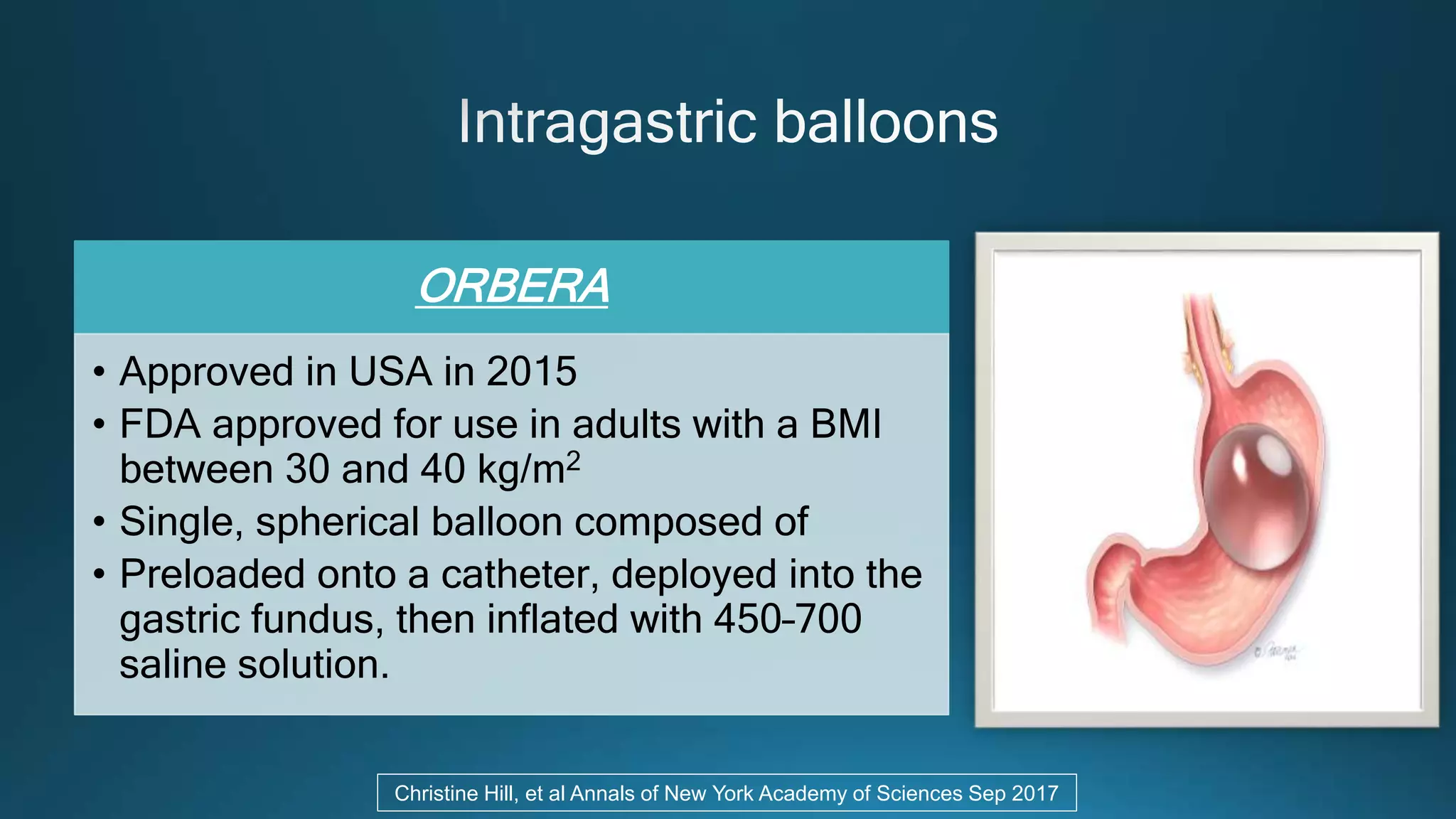 Endoscopic and surgical treatment of obesity | PPTX