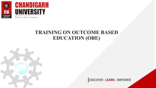Obe training final | PPTX | Undergraduate Education | College Education
