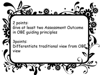 OBE- Outcome based Education | PPTX