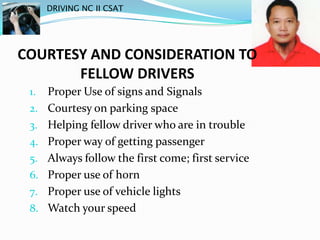 Obey and observe traffic rules and regulations | PPSX