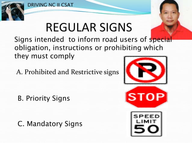 Obey and observe traffic rules and regulations | PPSX