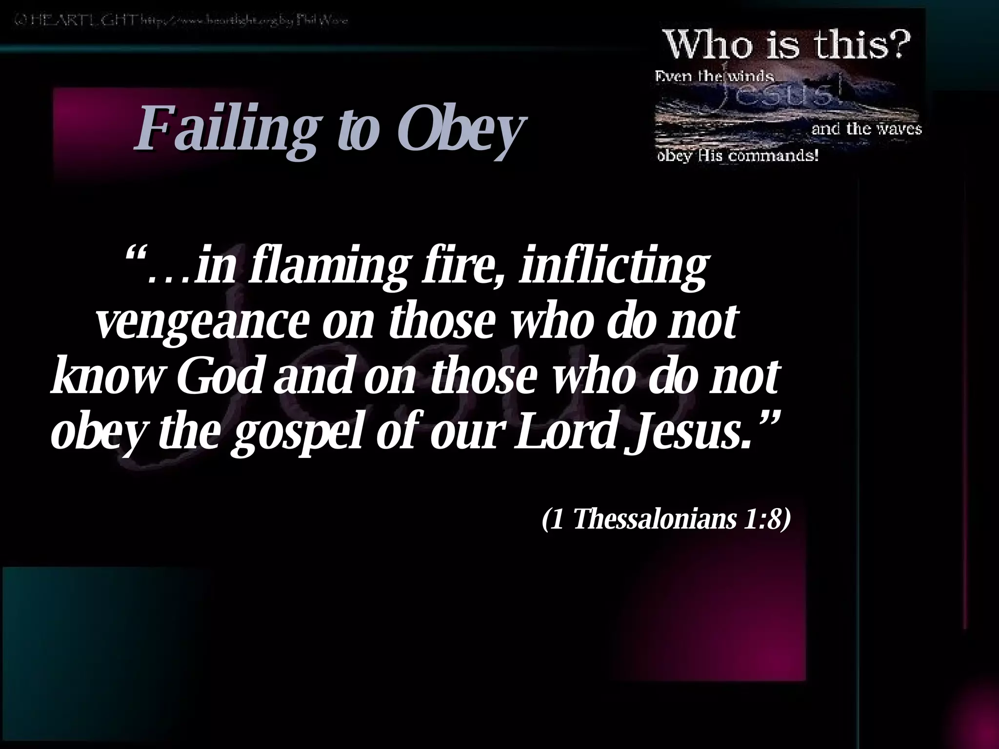 Obeying Christ | PPT