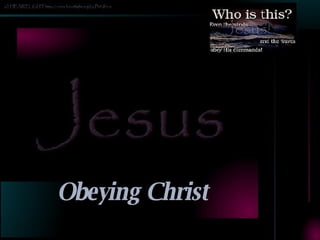 Obeying Christ | PPT