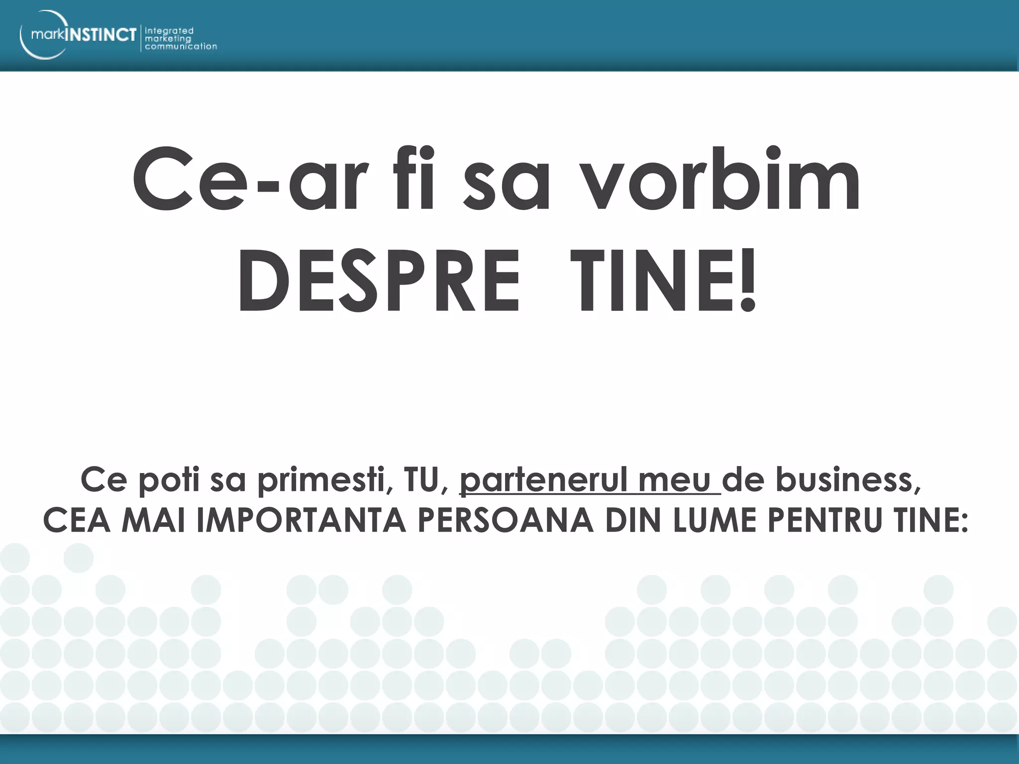 Codrut Precup Markinstinct Public | PPT