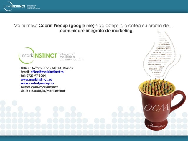 Codrut Precup Markinstinct Public | PPT