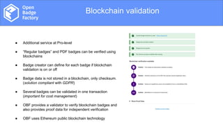 OBF Academy- New potential unlocked by a deeper integration between OBF and OBP | PDF