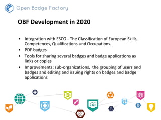 OBF Academy - OBF and OBP development strategy and new features | PPT