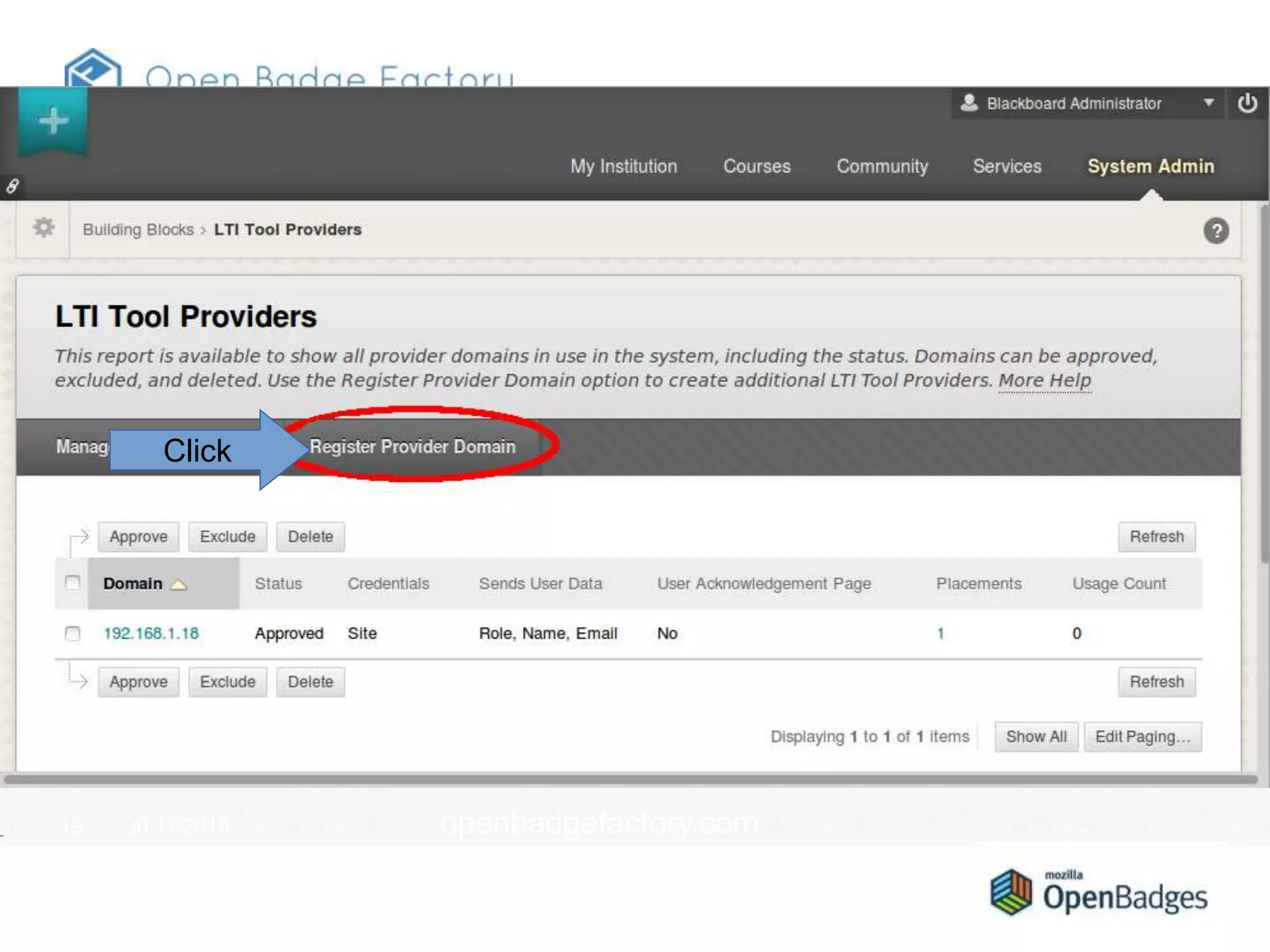 OBF - Blackboard install | PPTX | Technology & Computing