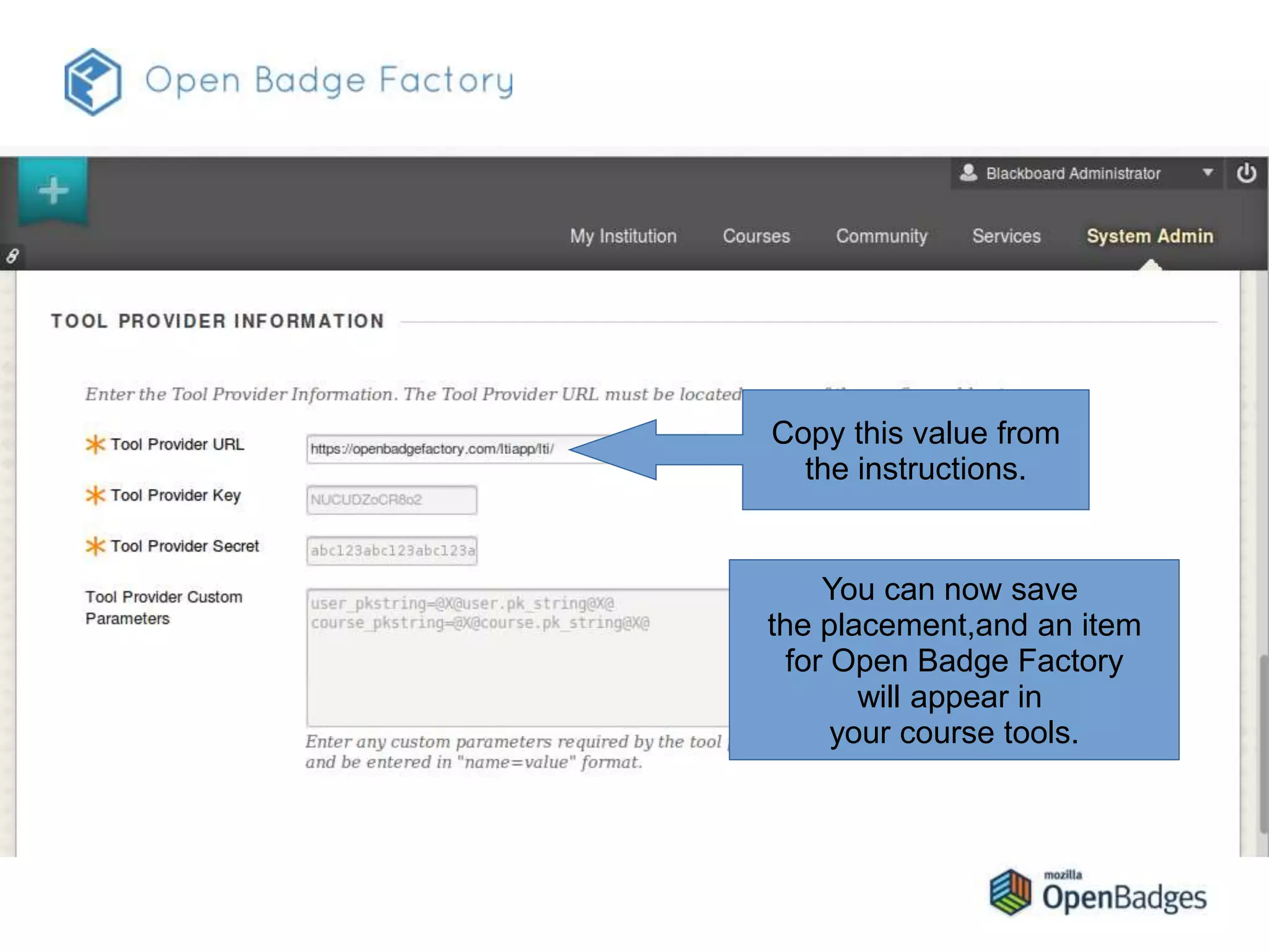 OBF - Blackboard install | PPTX | Technology & Computing