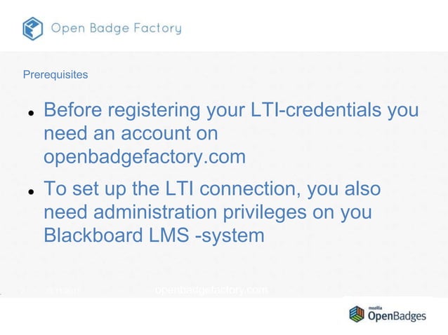 OBF - Blackboard install | PPTX | Technology & Computing