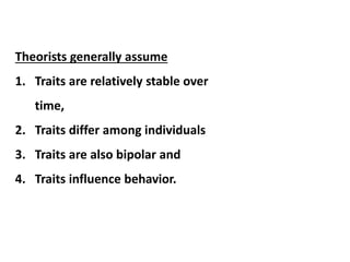 Ob 5 dimensions trait theory | PPT