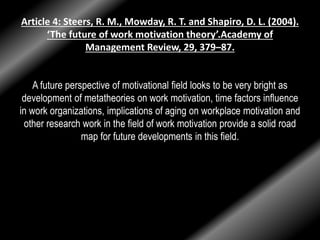 Exploring the Relationship Between “Employee Motivation & Job ...