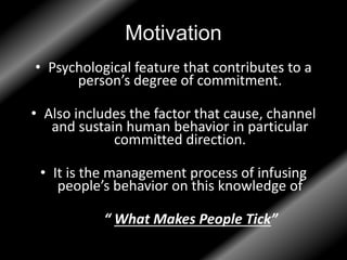 Exploring the Relationship Between “Employee Motivation & Job ...