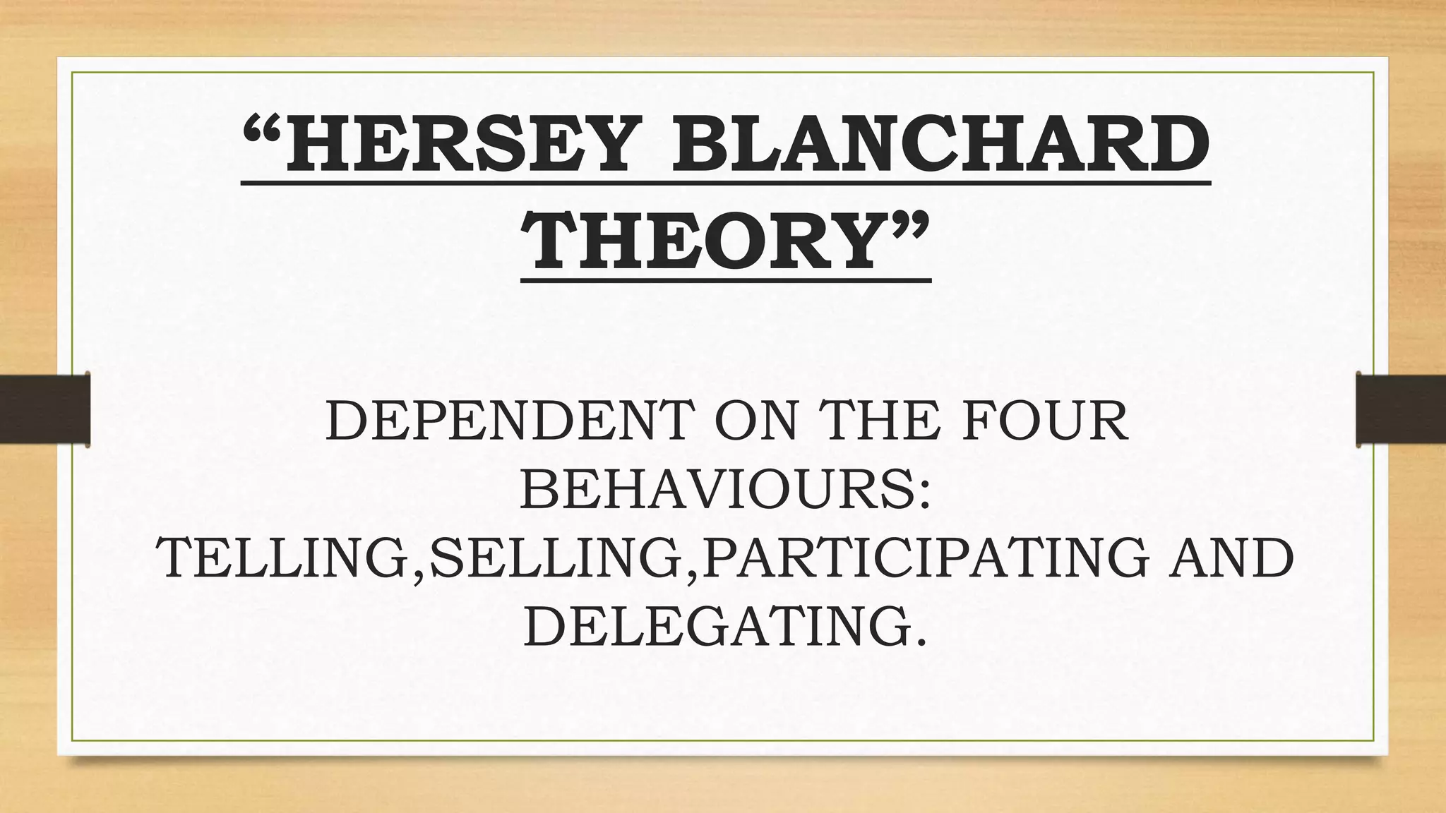 Leadership Styles & Theories | PPTX