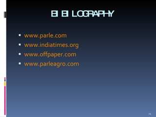 ORGANIZATIONAL CLIMATE OF PARLE | PPT