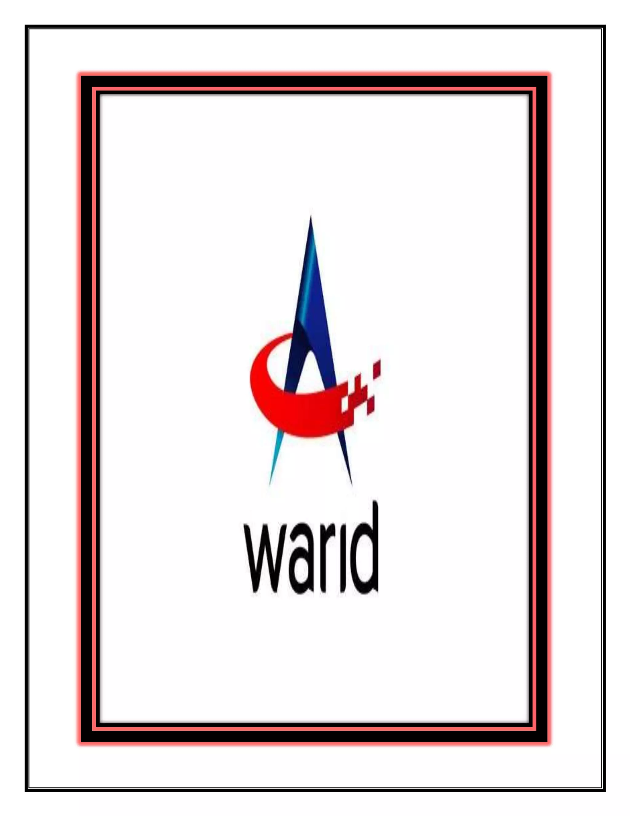 warid Organizational behavior | DOCX | Telecommunications Industry ...