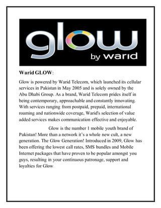 warid Organizational behavior | DOCX | Telecommunications Industry ...