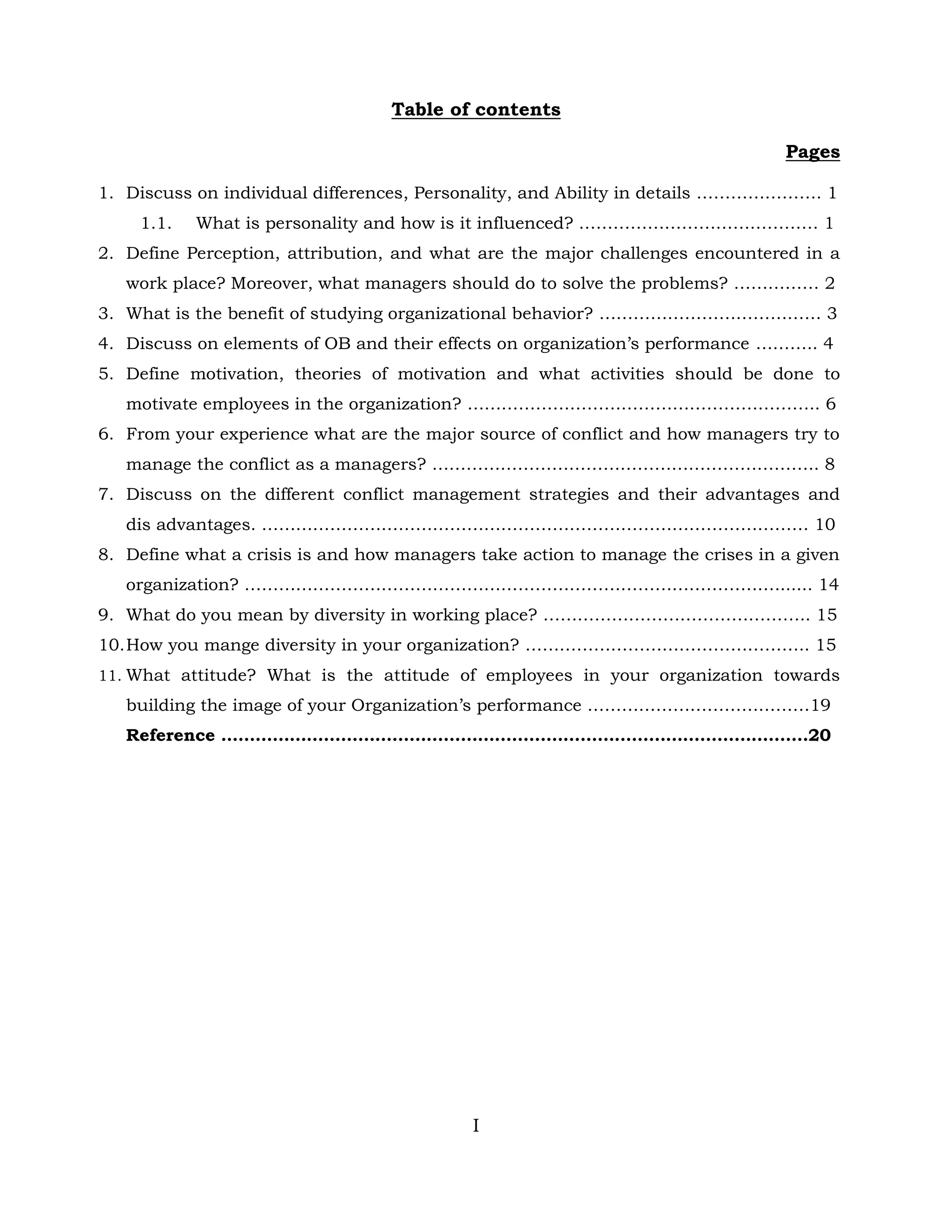 OB Individual assignment by Iliyas Sufiyan Abdella | DOCX