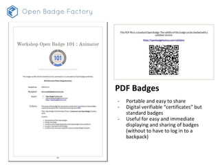 OBF Academy - OBF and OBP product development update | PPT