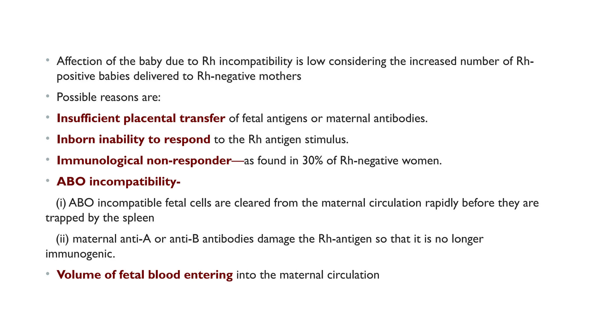 OBG- Rh isoimmunization PowerPoint presentation | PPT