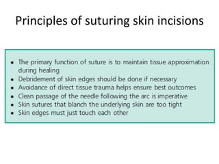 Abdominal Incisions and sutures | PPTX