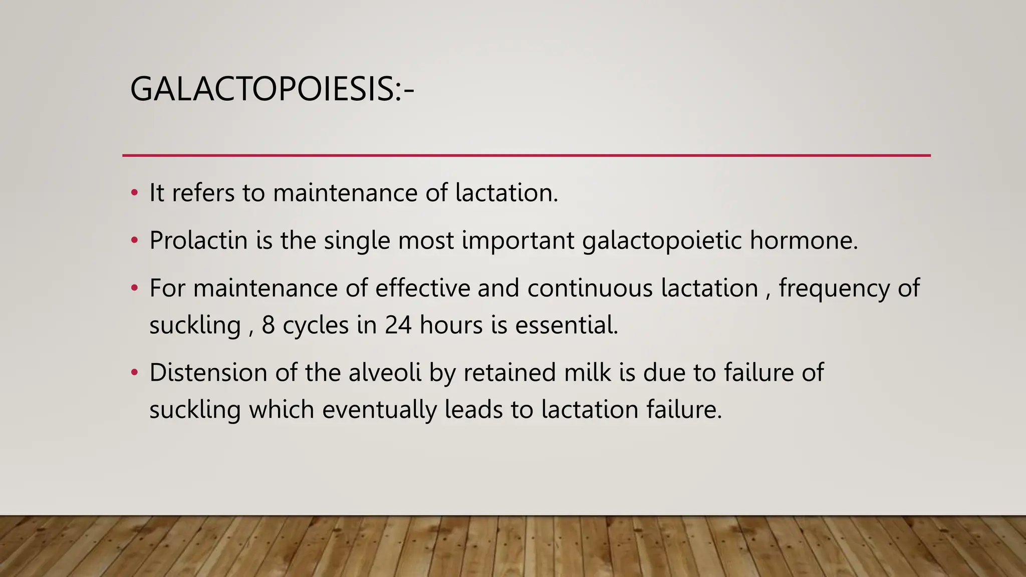 Physiology of lactation and breastfeeding | PPTX