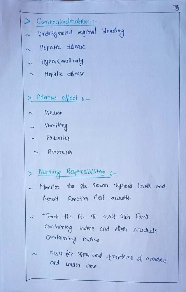 OBG DRUGS Notes. in pdf | PDF