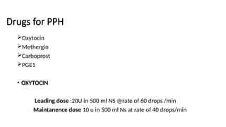OBG DRUGS used in practical examination.pptx